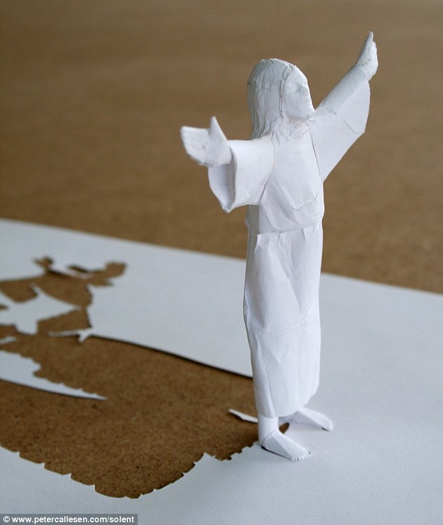 Artist proves he is a cut above the rest with dainty models made using ...
